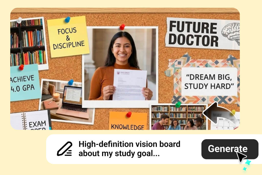 Free AI Vision Board Generator: Visualize Your Goals Online